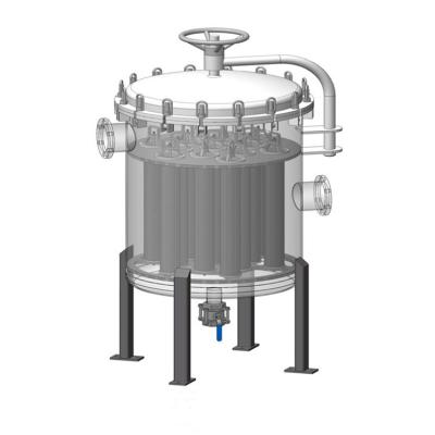 China SUS316L Stainless Steel Multi Cartridge Filter Housing 150psi for sale
