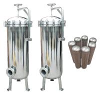 China Stainless Steel Bag Filter Housing 2 Pp Bag Water Filter Housing for sale