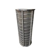 China wedge screen filter tube stainless steel Johnson Vee type screen Pipe Solid-liquid separation for sale