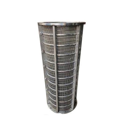 China wedge screen filter tube stainless steel Johnson Vee type screen Pipe Solid-liquid separation for sale
