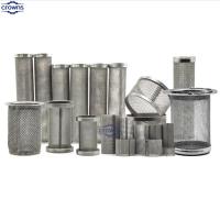 China Johnson Stainless Steel Wedge Wire Mesh Johnson filter screen Stainless Steel Wire Wrapped Metal Filter for sale