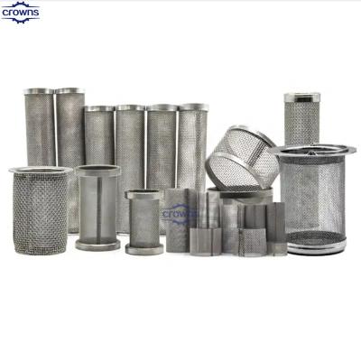 China Johnson Stainless Steel Wedge Wire Mesh Johnson filter screen Stainless Steel Wire Wrapped Metal Filter for sale