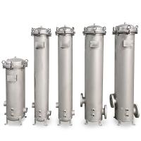 China water treatment reverse osmosis water filter housing stainless steel SS304/316L cartridge filter bag housing for sale