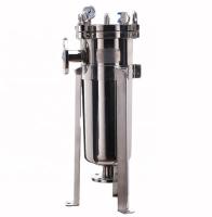 China Stainless Steel 304/316L Bag Cartridge Water Filter Housing for sale