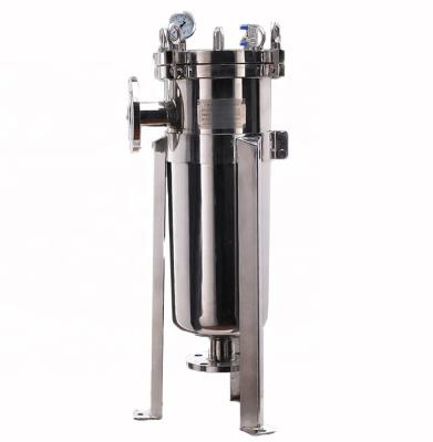 China Stainless Steel 304/316L Bag Cartridge Water Filter Housing for sale