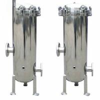 China Stainless steel Precision cartridge water filter housing for drinking water for sale