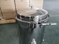 China High Pressure Stainless Steel Cartridge Filter Water Filter Housing For RO Water Filter for sale