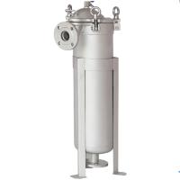 China SUS304 316L SS PP Filter Bag Housing 4 Solvent With BSP Flange type for sale