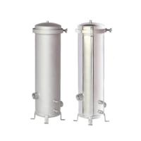 China Filter Water Treatment SS304 SS316 Stainless Steel Multi Cartridge Water Filter Housing 10 20 30 40 Inch for sale