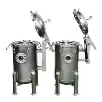 China Stainless Steel 304/316 Multi bags Filter Housing for sale