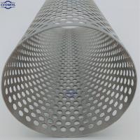China Stainless Steel Screen Johnson well screen Pipe Ss316 904l Wedge Wire Intake Screen for sale