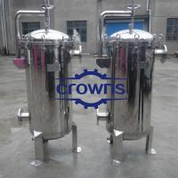 China Automatic Backwash Self Cleaning 316 stainless steel Filter Housing For Water Treatment for sale