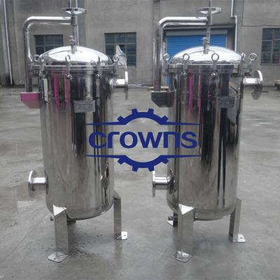China Automatic Backwash Self Cleaning 316 stainless steel Filter Housing For Water Treatment for sale