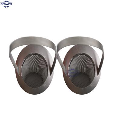 China Customize cylindrical wedge wire screen SS304 wedge screen paper mill pressure screen basket for sale