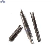 China Factory 316 Stainless Steel Wedge Wire Nozzle Johnsons Filtering Screen Custom Filter Strainer Wedge Wire Mesh Screen for sale