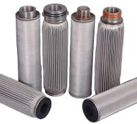 China Stainless steel 0. 2 micron filter cartridge for water treatment for sale