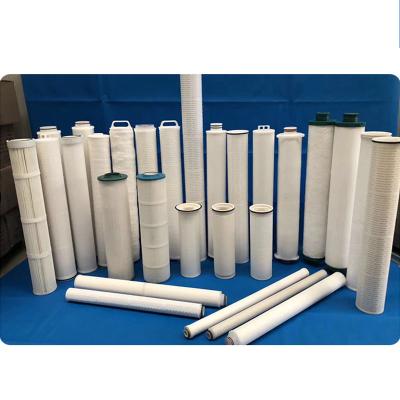 China Cartridge Filter 5.0 Microns High Flow Pleated Filter Cartridge For Water Fiter for sale