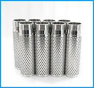 China 2.3-4 Customized Metal SS Stainless Steel Perforated Filter Cartridge ( Strainer Element ) For Treatment Filtration for sale