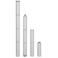 China Polypropylene Membrane 50 Microns Pleated Filter Cartridge 30 Inch 222 SOE EPDM for sale