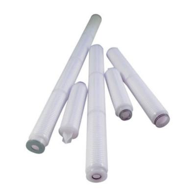 China Polypropylene Membrane 50 Microns Pleated Filter Cartridge 30 Inch 222 SOE EPDM for sale