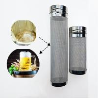 China Household Beer Brewing Dry Hopper Filter Cartridge, Stainless Steel Hops Filter, Reusable, Supports Customized Sizes for sale