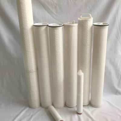 China 3M High Flow Series High Performance Water Filter Cartridges Water Filtration Pp Pleated Filter Hf60pp005a01 for sale