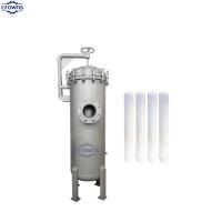 China Manufacturer industrial water filter machine 5 micron stainless steel 304 cartridge filter housing for sale