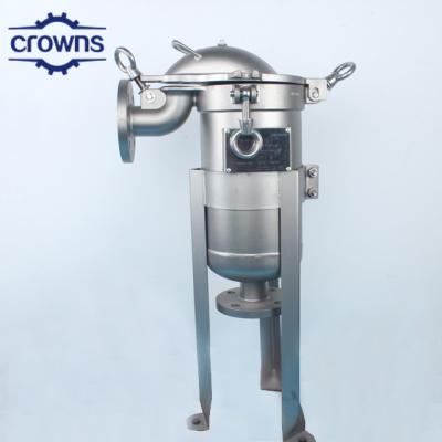China Stainless Steel Bag Filter Housing for Bag Filter 6.0bar Max. Operating Pressure for sale