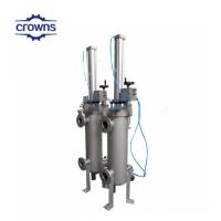 China Hot Sell High Quality Stainless Steel Industrial Filter Systems Liquid Bag Filters for sale