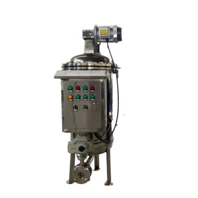 China Automatic Backwash Brush Self Cleaning Water Filter Housing for Liquid Filtration for sale