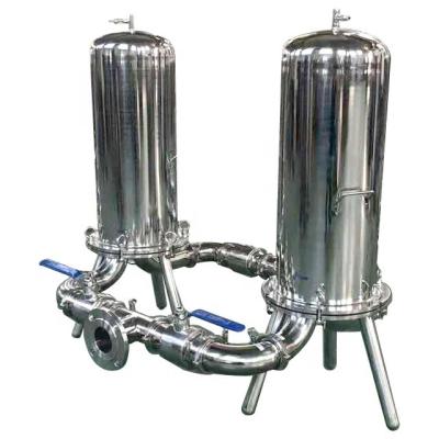 China Bag Filter Housing Stainless Steel Water Treatment Filtering Suspended Matter Wooden Case/ Carton,Sus304 150psi for sale