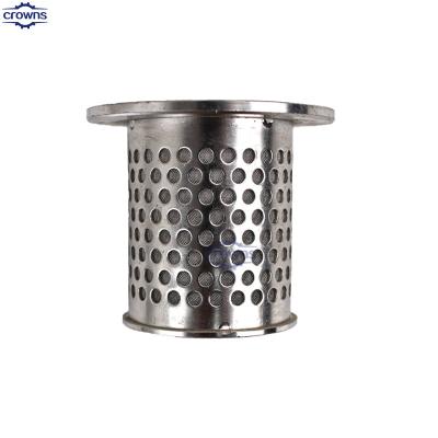 China Stainless Steel 304 316 Johnson 80 100 Mesh 304 Stainless Steel Wire Mesh Filter Tube for sale