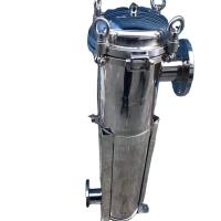 China SS304 Stainless Steel Single 1# Bag Filter Housing 20 30 Inch For Water Treatment for sale