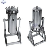 China SS 304/316L Magnetic Single Multi Cartridge Filter Housing For Wine Oil Water Treatment for sale
