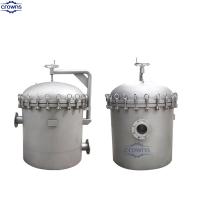 China 7core 40 Inch Industrial Water Filter Housing High Flow Stainless Steel Multi Cartridge for sale