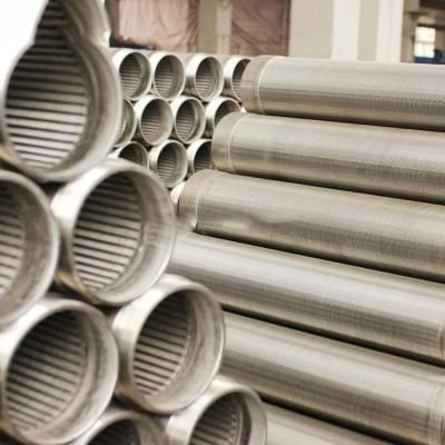 China Flat Wedge Wire Screens Plate 0.05 To 20 Mm Slot Wedge Slot Screens for sale
