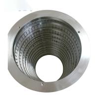 China Johnson Wedge Wire Rotary Drum Sieve Mesh Screen Tube Well Filter For Food Processing for sale