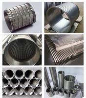 China Custom Johnson Wedge Wire Sand Control Cartridge Tube Well Strainer Screen Filter Pipe For Paper Pulp for sale