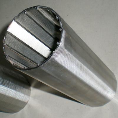 China High Quality V Wedge Wire Screen 200 Micron Johnson Strainer Screen Pipe for sale