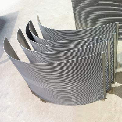 China 120 Degree Wedge Wire Sieve Bend Screen 304 316 For Filtration;Dsm Sieve Bending Screen For Sugar Industry for sale
