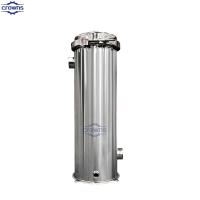 China Customized Sanitary SS Bag filter housing with filter bag for water purification for sale