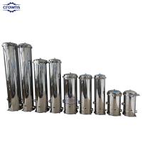 China Sanitary Multi Cartridge Filter Stainless Steel Microporous Membrane Cartridge Filter Housing for sale