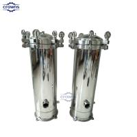 China Sanitary Multi Cartridge Filter Stainless Steel Microporous Membrane Cartridge Filter Housing for sale