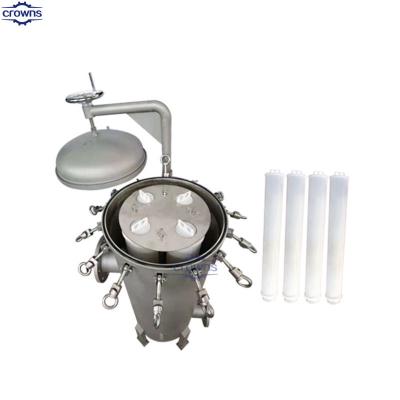 China stainless steel multi cartridge filter housing ss316 water filter housing cartridge for sale