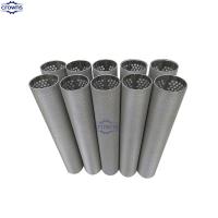 China Johnson Stainless Steel Wedge Wire Mesh Johnson filter screen Stainless Steel Wire Wrapped Metal Filter for sale