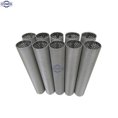 China Johnson Stainless Steel Wedge Wire Mesh Johnson filter screen Stainless Steel Wire Wrapped Metal Filter for sale