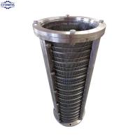 China Johnson Stainless Steel Wedge Wire Mesh Johnson filter screen Stainless Steel Wire Wrapped Metal Filter for sale