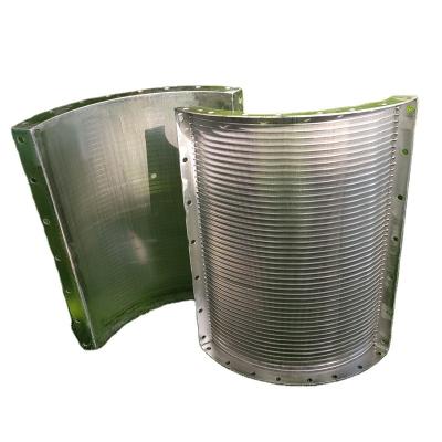 China Stainless Steel Wedge Wire Coanda Screen Sieve Bends For Koi Fish Pond for sale