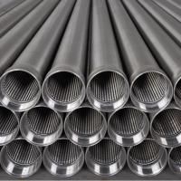 China Stainless Steel 304 Mesh Wedge Wire Johnson Screen Tube For Water Well Sand Control for sale