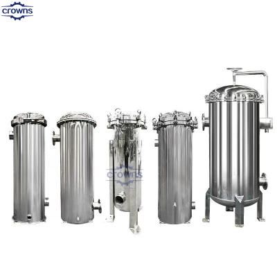 China Hot sale China factory high quality multi functional water purifier SS304 316L filter housing for sale
